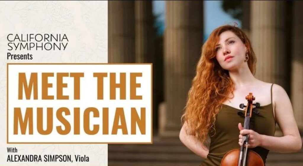 California Symphony with Alexandra Simpson - Concord Historical Society